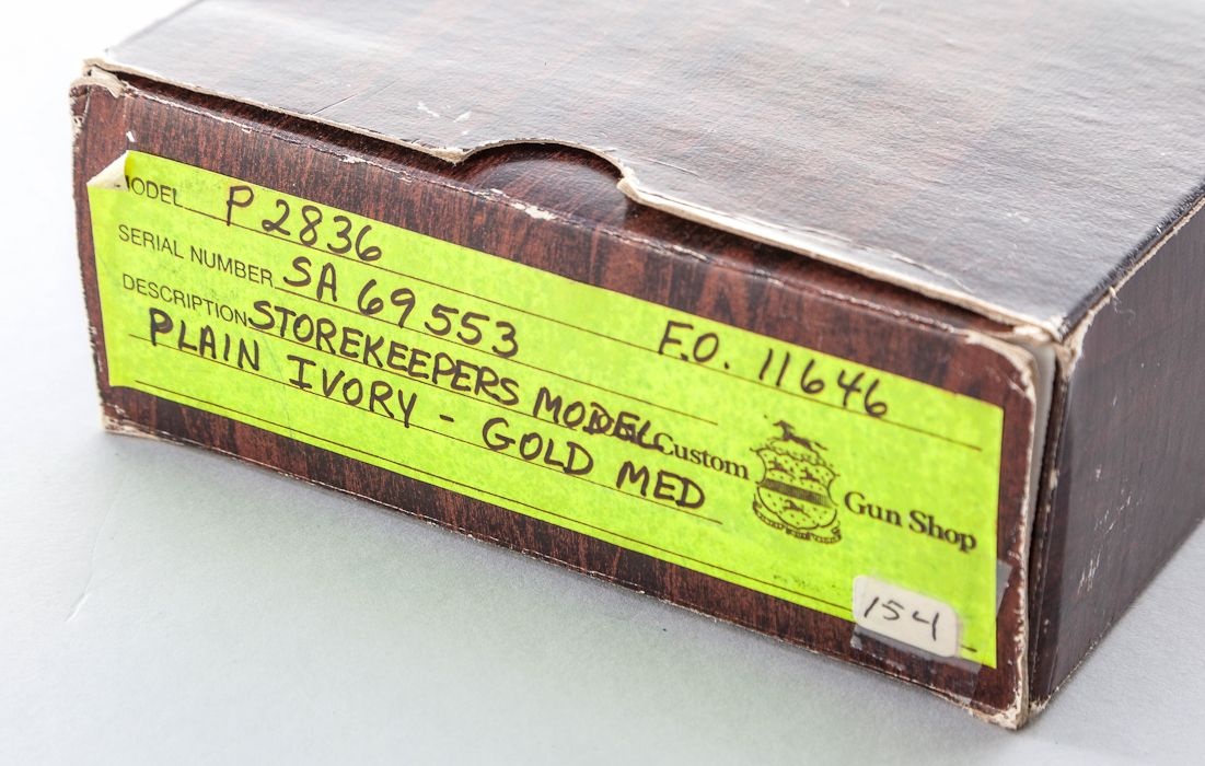 Colt 3rd Gen. Storekeeper's Model Revolver