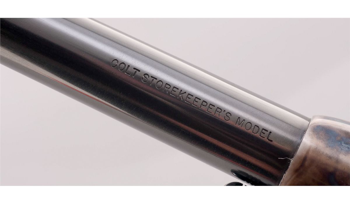 Colt 3rd Gen. Storekeeper's Model Revolver