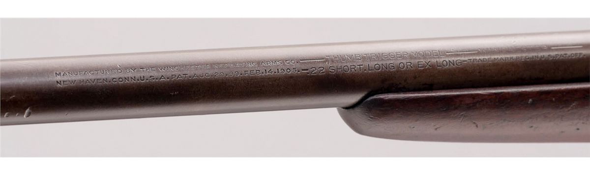 Winchester Thumb-Trigger Single Shot Rifle