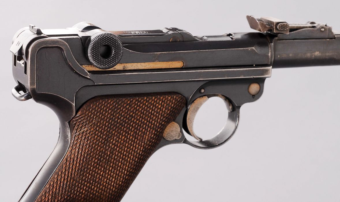 Rare 10'' Commercial Artillery Luger