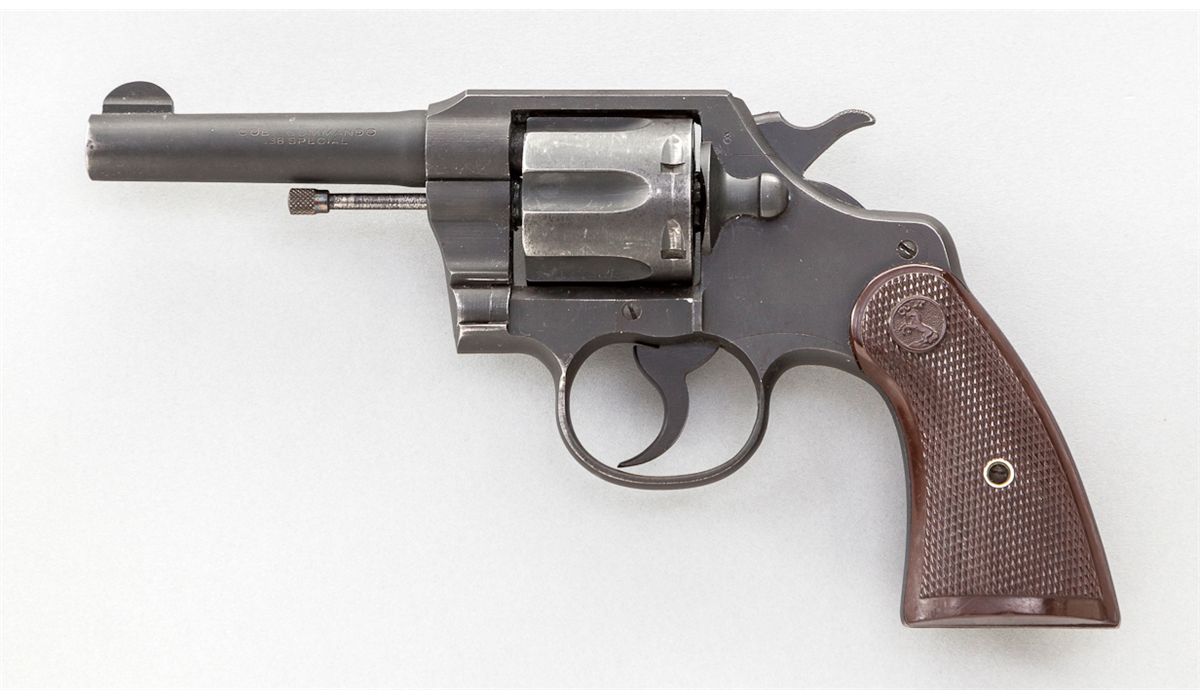 WWII Era Colt Commando Double Action Revolver