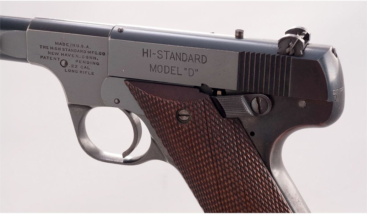 High Standard Model D Target Pistol high-standard-model-d-target-pistol