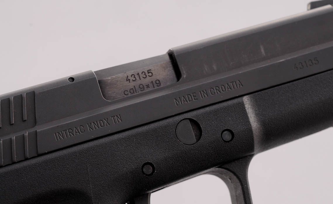 Model HS 2000 SA Pistol, by IM Metals, Croatia