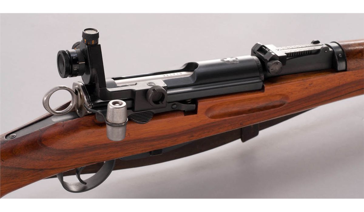 Swiss K31 Target Straight-Pull Rifle