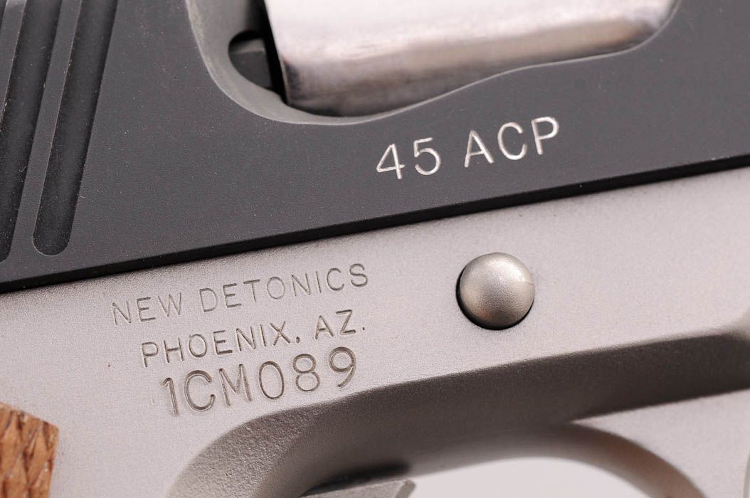 New Detonics Compact Master Series II SA Pistol