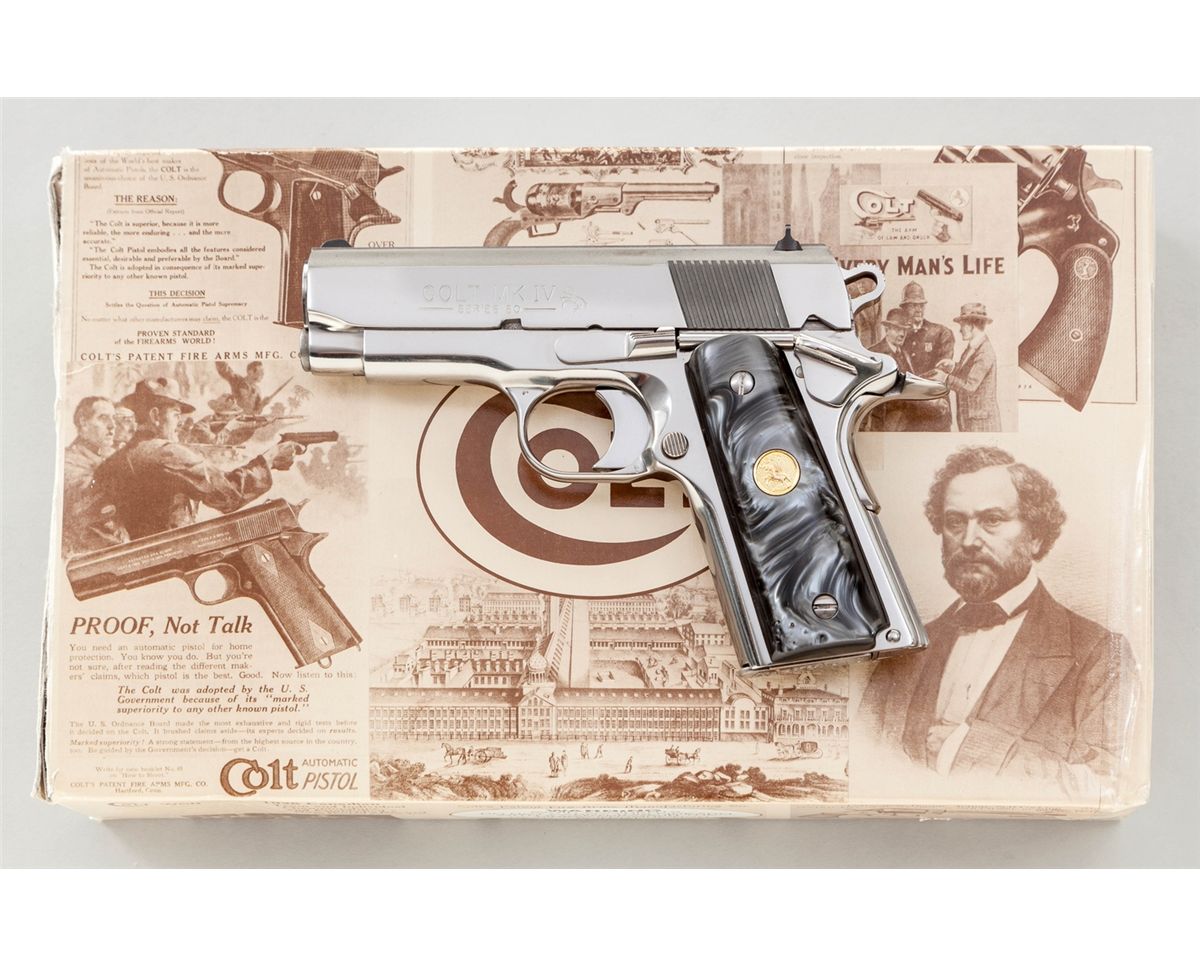 Colt Series 80 Officer's Model Semi-Auto Pistol