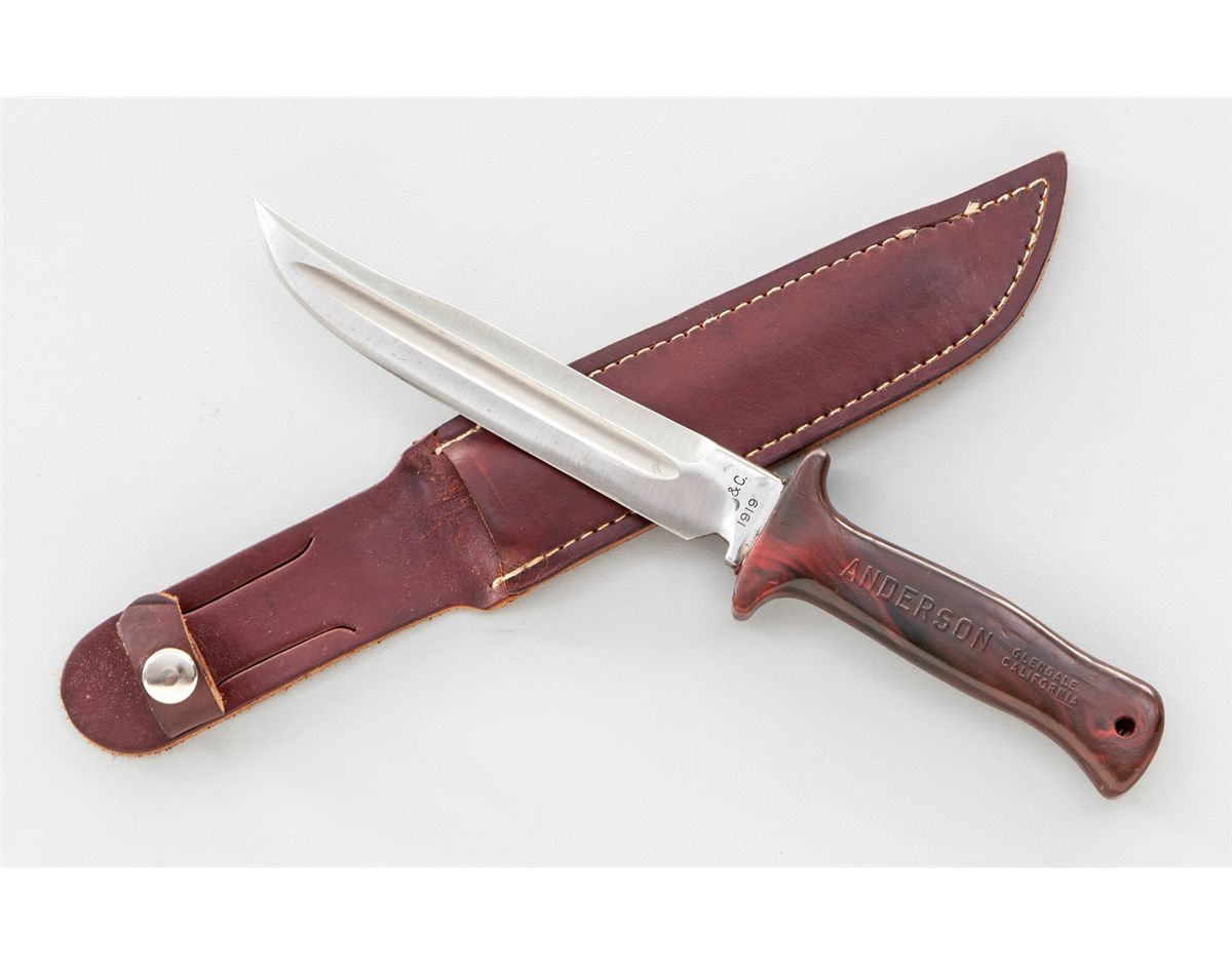 WWII Fighting Knife, by Anderson