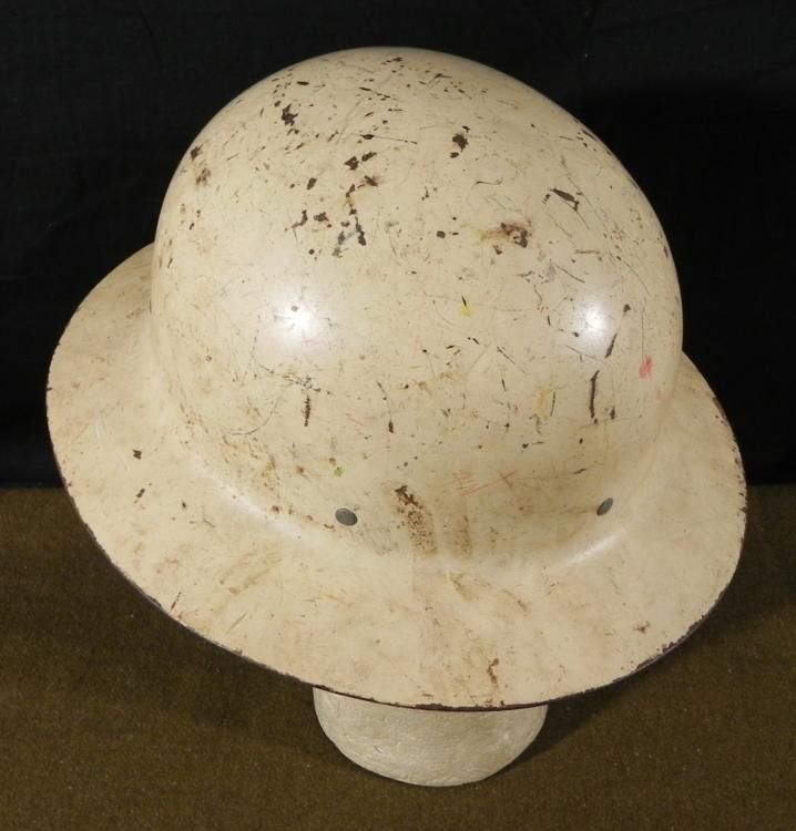 U.S. CIVIL DEFENSE HELMET-WWII--MKD "US GOVT OCD