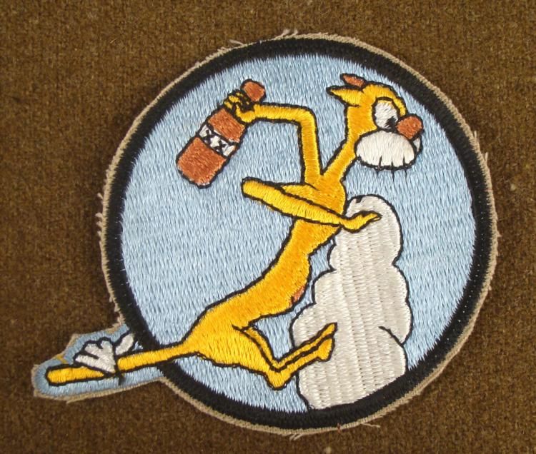 AIR SQUADRON MASCOT PATCH -REPRODUCTION