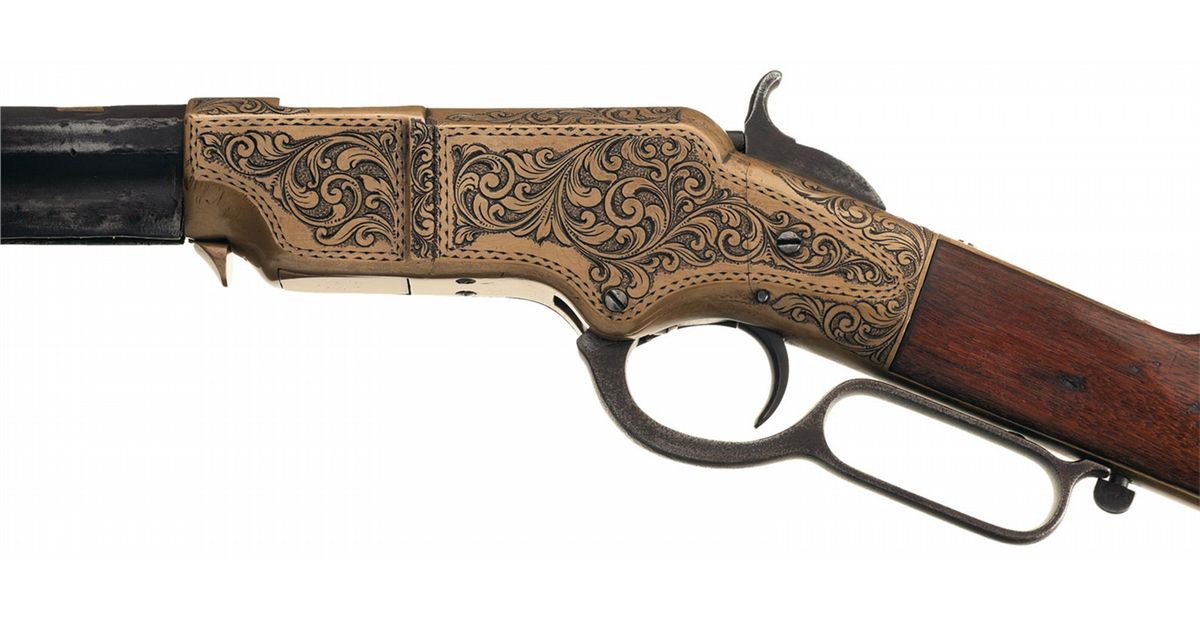 Engraved New Haven Arms Company Henry Lever Action Rifle