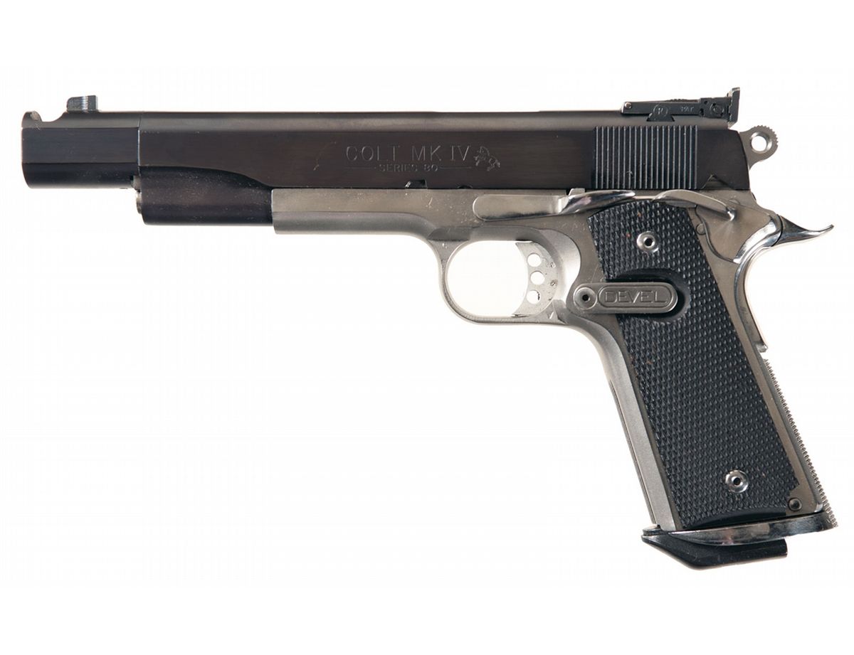 Colt MK IV Combat Elite Semi- Automatic Pistol with Devel Upgrade Package