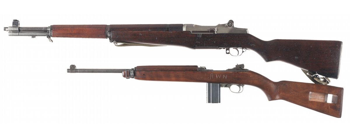 Two U.S. Military Semi-Automatic Rifles