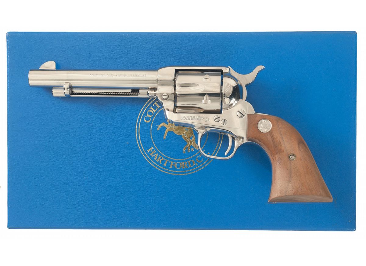 Colt Single Action Army Revolver with Factory Box