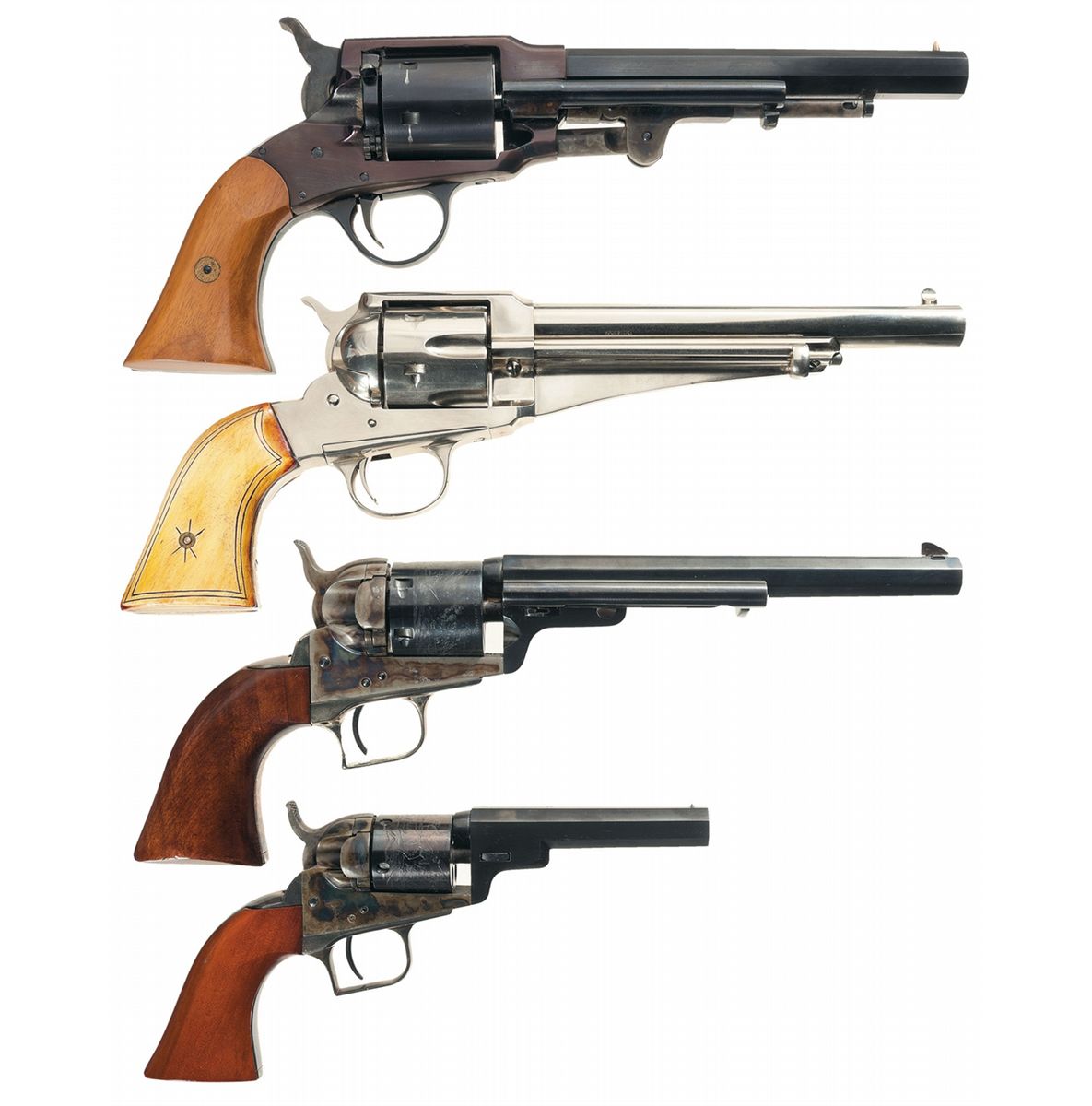 Collector's Lot of Four Reproduction Revolvers