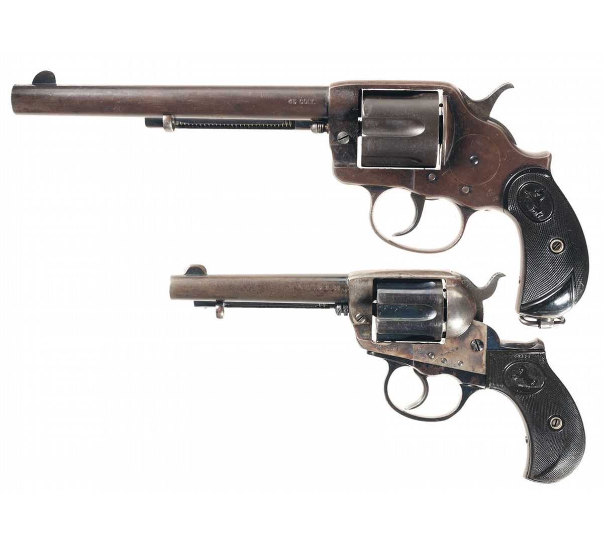 Two Colt Double Action Revolvers