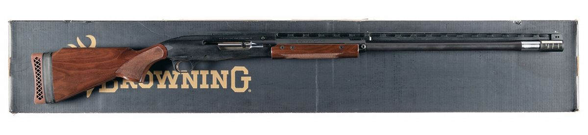 Browning Recoilless Single Shot 12 Gauge Trap Shotgun with Original Box