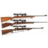 Three Bolt Action Rifles