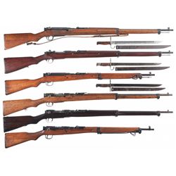 Six Japanese Bolt Action Military Rifles