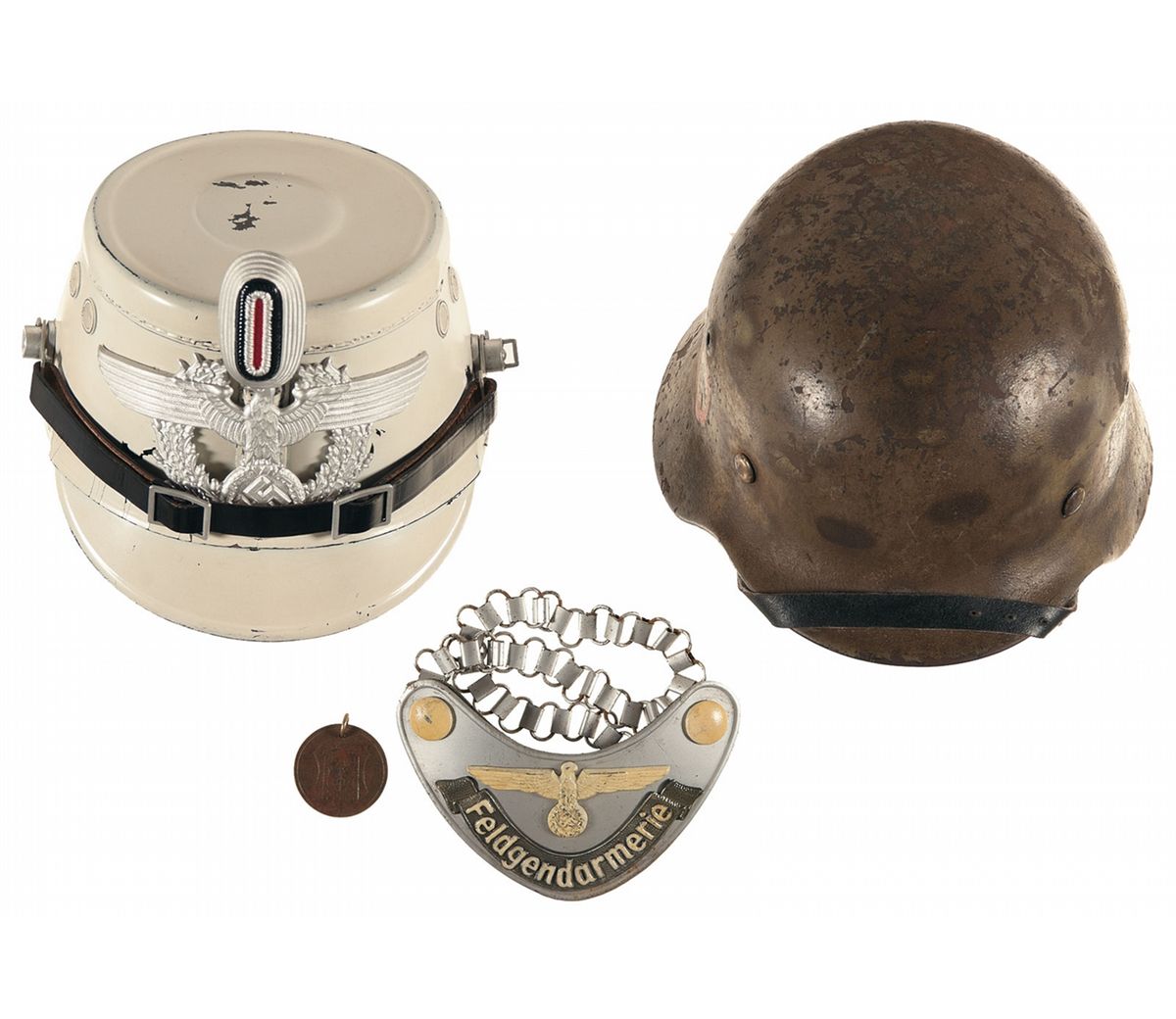 Collection of Nazi Police Items