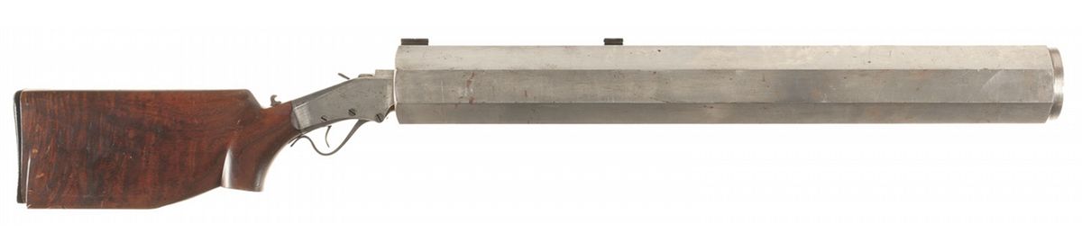 Massive Custom Built Single Shot Falling Block Works Target Rifle with ...