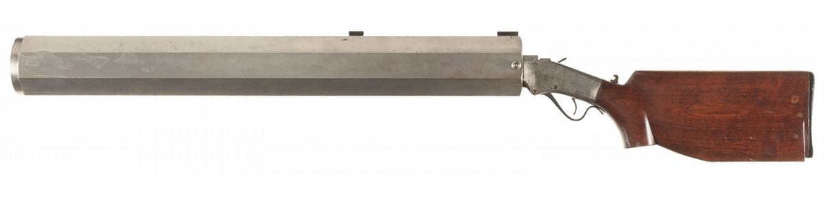 Massive Custom Built Single Shot Falling Block Works Target Rifle with ...