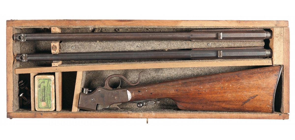 Stevens Model 12 Marksman Rifle in Case