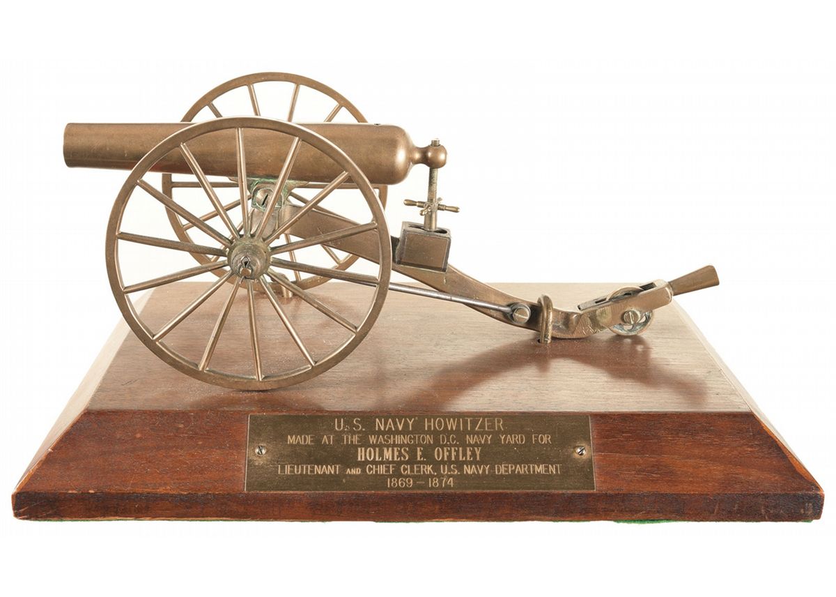 Miniature Brass Howitzer
