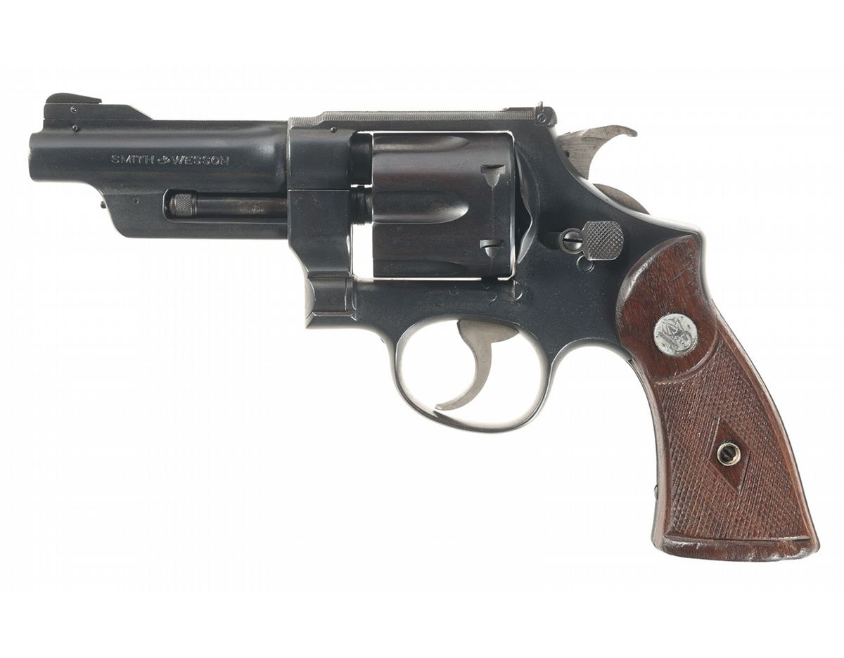 Smith & Wesson Registered Magnum Double Action Revolver with Custom ...