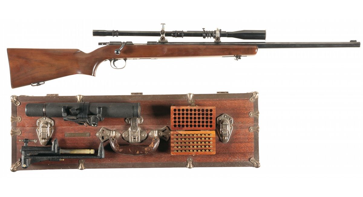 Remington Model 37 Rangemaster Bolt Action Rifle with Accessories