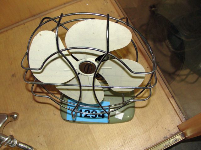 Vintage fan master electric fan