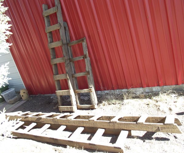 Four Antique Mining Ladders from the Arabela Mine