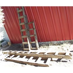 Four Antique Mining Ladders from the Arabela Mine