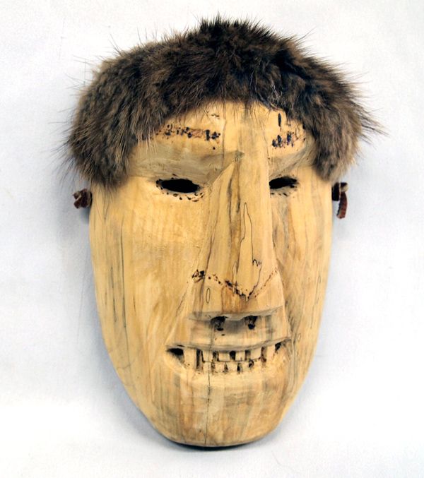 Cherokee Booger Mask signed Morgan Wolf