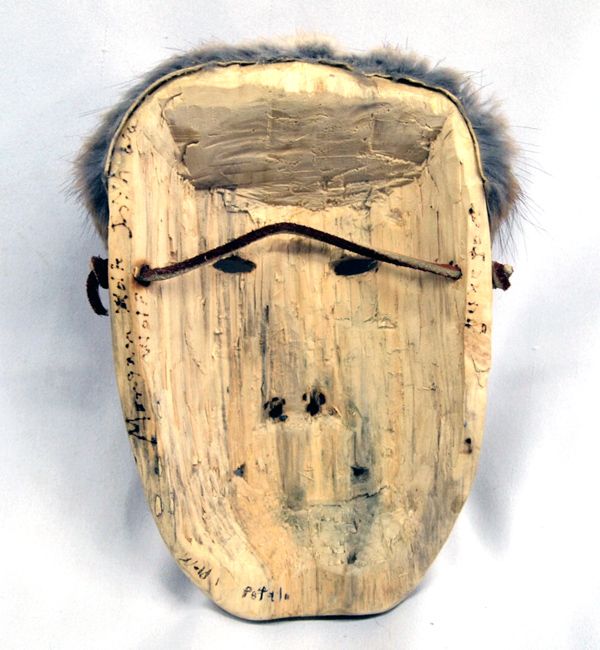 Cherokee Booger Mask signed Morgan Wolf