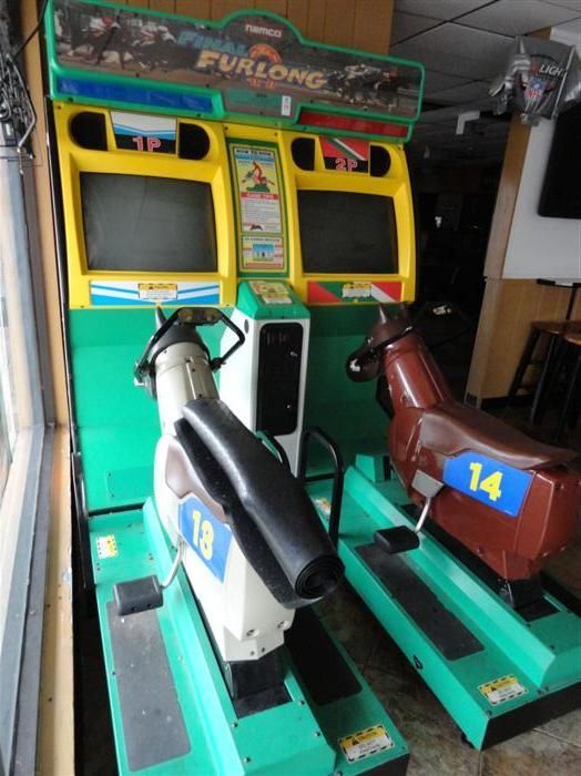 Namco Horse Racing Coin Video Arcade Game