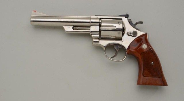 Smith & Wesson Model 57 DA revolver, .41 Magnum cal., 6” barrel ...