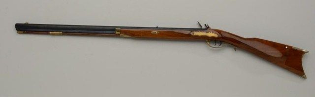 Reproduction flintlock rifle by Armsport, blackpowder only, Italian ...