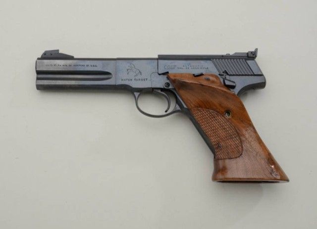 Colt Match Target Woodsman semi-auto pistol, .22LR cal., 4-1/2” barrel ...