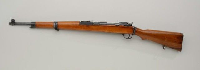 Hungarian Arsenal Model 35 bolt action rifle, 8mm, #A5535, 43M marked ...