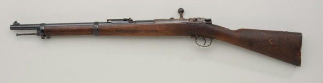 Mauser Model 71/84 bolt action short rifle, 20-1/2” barrel, 11mm cal ...