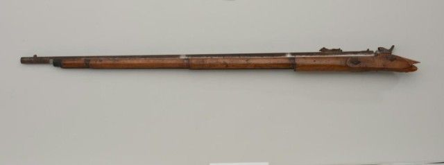 Enfield Tower musket, .58 cal., lock dated 1862, broken stock and ...