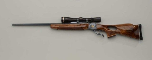 Custom Ruger No. 1 single shot rifle, #130-37128, 7mm Rem Mag cal., 26 ...