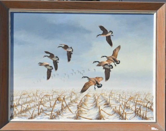 Original oil painting on artist board signed on lower left Maas. David ...