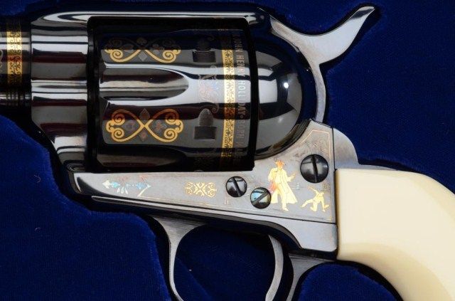 Italian-made Uberti copy of a Colt SAA revolver, ‘Doc’ Holliday Tribute ...