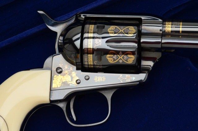Italian-made Uberti copy of a Colt SAA revolver, ‘Doc’ Holliday Tribute ...