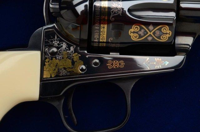 Italian-made Uberti copy of a Colt SAA revolver, ‘Doc’ Holliday Tribute ...