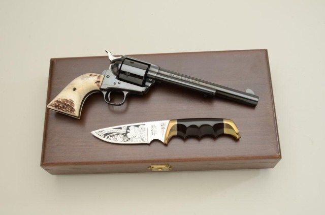Colt Alaska Pipeline Milepost Commemorative SAA revolver, (623 of 801 ...