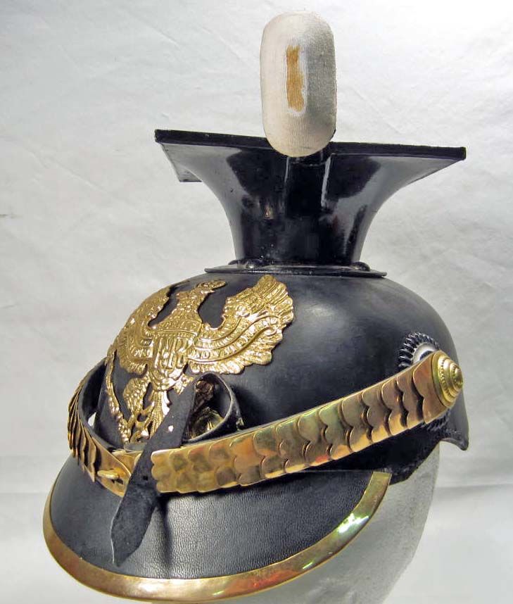 IMPERIAL GERMAN UHLAN OFFICERS TSCHAPKA CAVALRY RIDERS HELMET