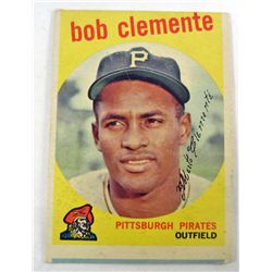 1959 TOPPS BOB CLEMENTE #478 BASEBALL CARD