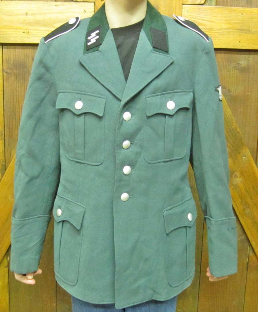 GERMAN NAZI WAFFEN SS ENLISTED MANS TUNIC